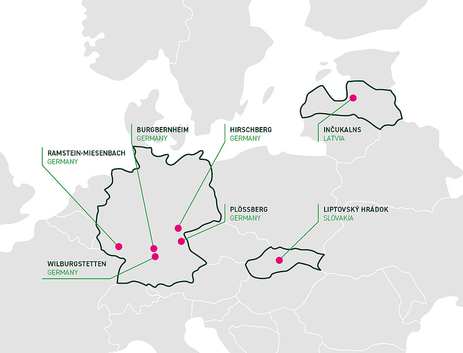Standorte: Rettenmeier